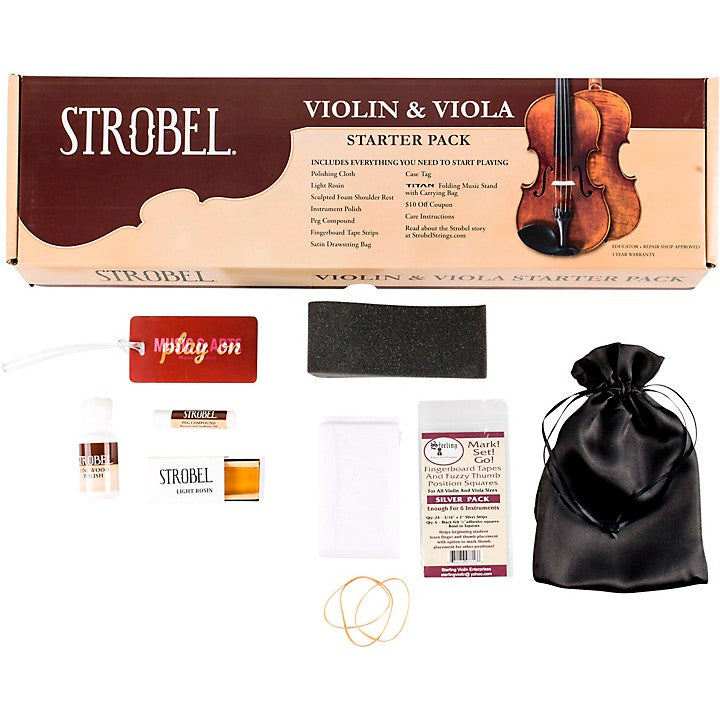 Strobel Violin & Viola Starter Pack – Bakersfield Sound Co.
